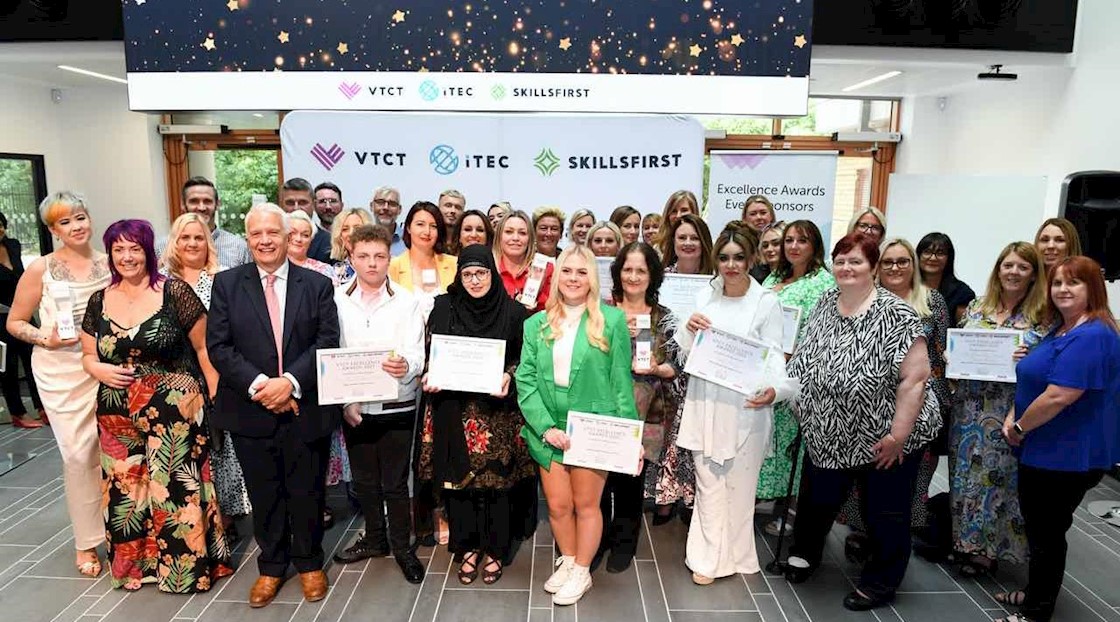 Who won the VTCT excellence awards?